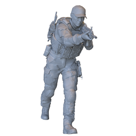 STL file Modern soldier 38 🫡 ・3D printing design to download・Cults