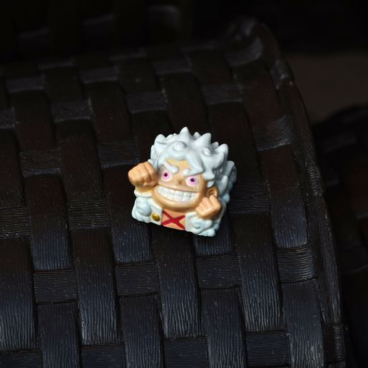Luffy G5 keycaps - Mechanical Keyboard - Cults3D 3D Model | 3Drop