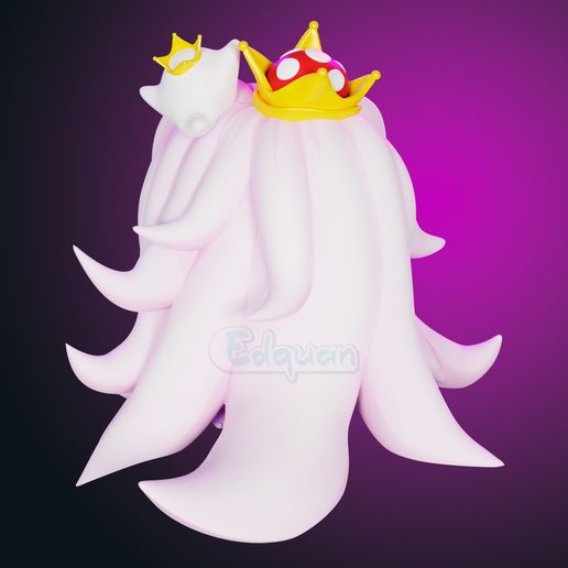 Archivo 3D Princess king boo de mario bross 👸 ・Modelo para descargar y ...
