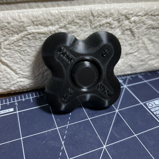 🆓 FREE Print in Place Quad Fidget Spinner - Commercial License Included ...