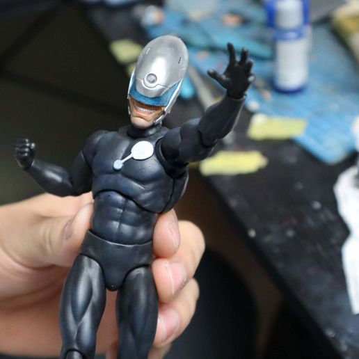 👾 THE MAKER head for marvel legends/mafex・ STL File for 3D printing・Cults