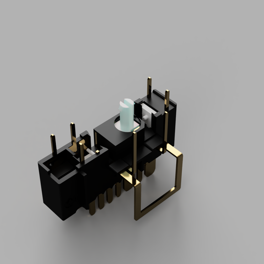 🏌️ VW Golf 3/T4 light switch pin connector・ STL File for 3D printing ...