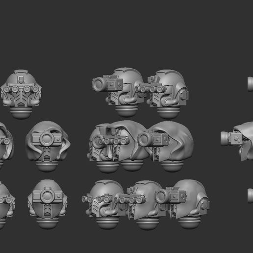 STL file Night Vision Goggles for Marines 🥽 ・3D printing template to ...