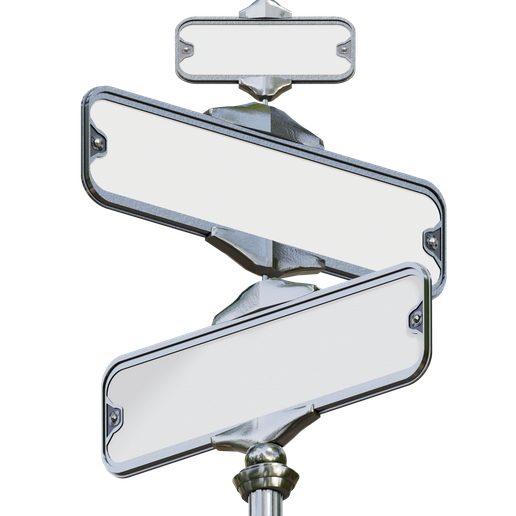 🌳 Street sign・ STL File for 3D printing・Cults