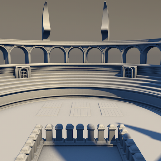 🏗️ ARENA・ 3D File for 3D printing・Cults