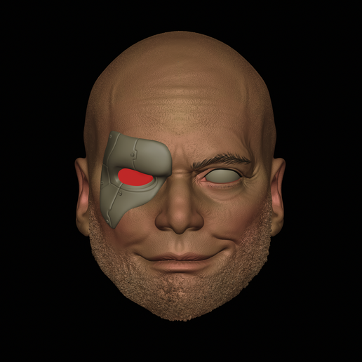 STL file Kano Custom Head 1/6 👾 ・3D printing template to download・Cults