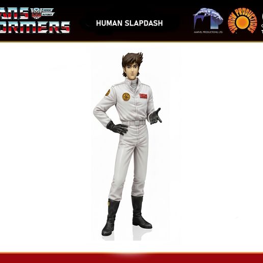 🤖 Transformers G1 Powermaster Human Slapdash・ STL File for 3D printing ...