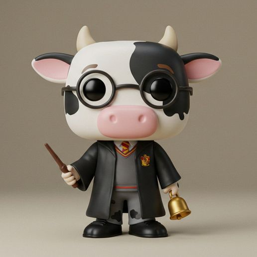 HARRY COWTTER Funko POP – "The Charmed Cow of Magic: Udder Wizardry ...
