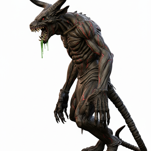 🐉 Hellspawn Demon – 3D Printable Model.・Free STL File for 3D printing・Cults