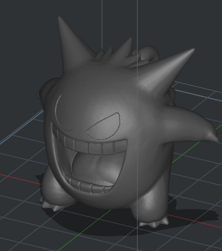 🐉 Pokemon Gengar keychain・ STL File for 3D printing・Cults