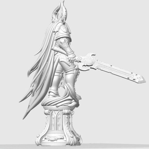 👾 Knight of Destruction・ STL File for 3D printing・Cults