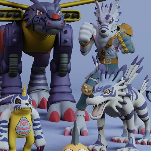 Gabumon Evolution Gabumon (X Antibody) (EX5 015) Digimon Card