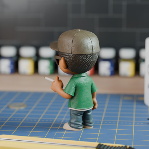 👾 Ryder Wilson - Grand Theft Auto San Andreas・Free STL File for 3D ...