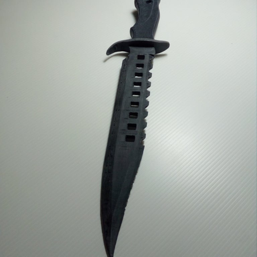 STL file Negan knife 🔪 ・Template to download and 3D print・Cults