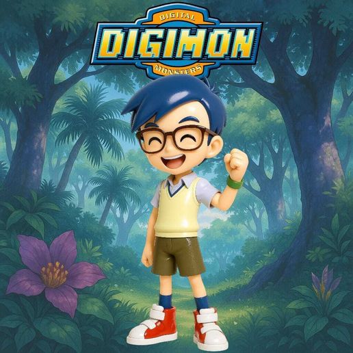 🐉 digimon joe chibi・ STL File for 3D printing・Cults