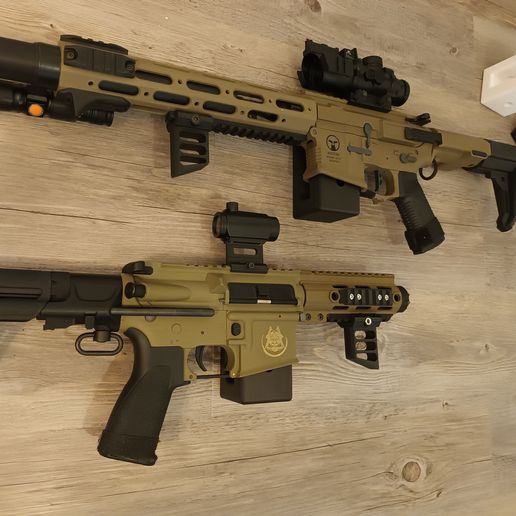 🔫 M4 Wall Mount Ar wall mount reversible・ STL File for 3D printing・Cults