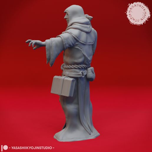 3D file Dagger Cultist - Tabletop Miniatures (Pre-Supported) 🗡️ ...