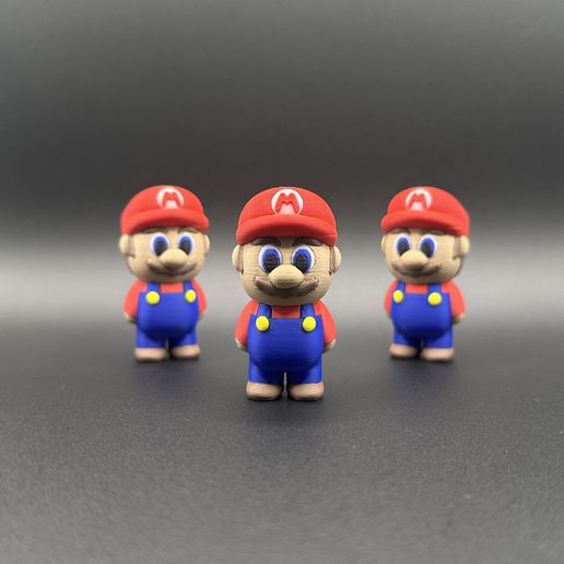 STL file Chibi Super Mario 👾 (3MF)・3D printable model to download・Cults