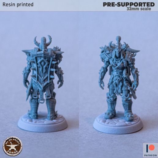 3D file Orc Female Heritage Tank Two Models ♀️ ・3D printer model to ...