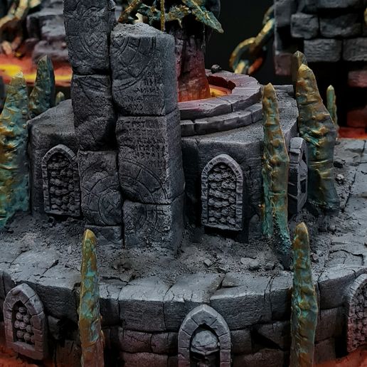 🏗️ CHAOS LAVA TERRAIN MEGABUNDLE・ 3D File for 3D printing・Cults