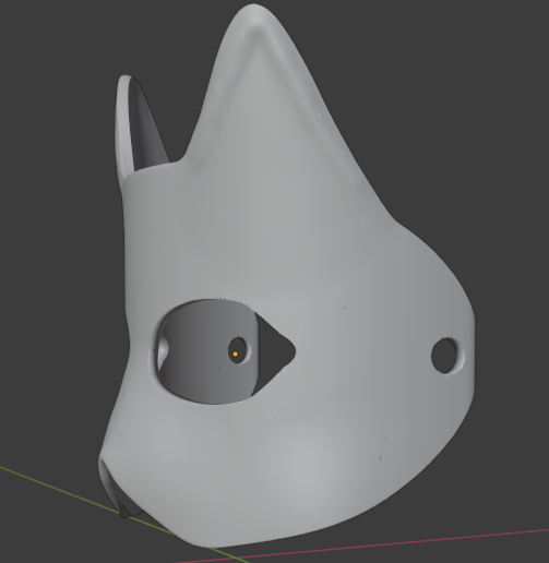 🎃 Basic Animal Mask・ STL File for 3D printing・Cults