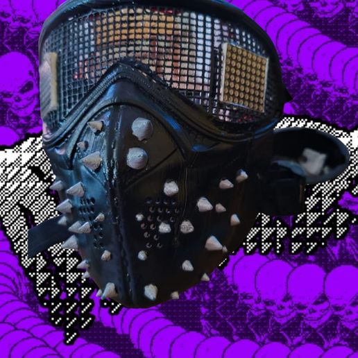 🔧 wrench mask/ mascara wrench・ 3D File for 3D printing・Cults