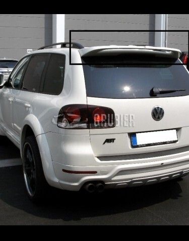 🚗 Volkswagen Touareg 2003-2010 ABT style Rear Roof Spoiler Window Wing ...