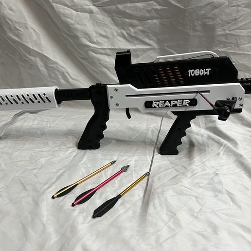 🏹 REAPER repeating Bow or Crossbow・ 3D File for 3D printing・Cults