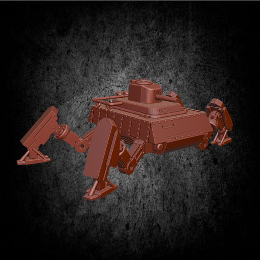 🪖 Mech Tank・ STL File for 3D printing・Cults