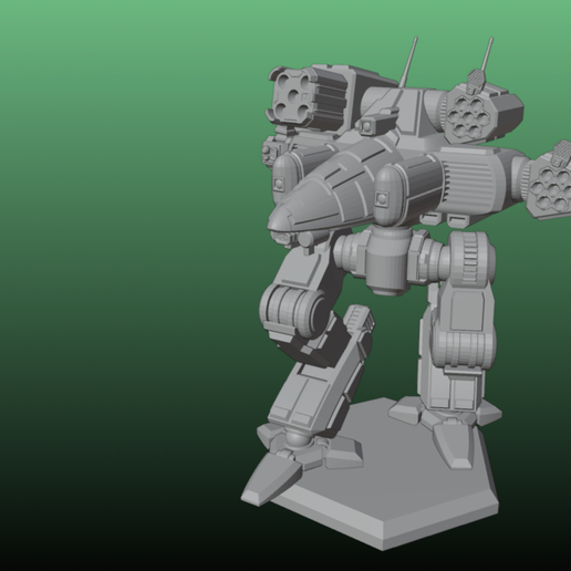 🧸 Viking Battlemech・Free 3D File for ・Cults