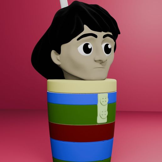 👽 Mike glass from stranger things・ STL File for 3D printing・Cults