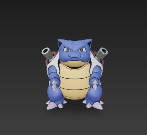 🐉 pokemon tortank・ STL File for 3D printing・Cults