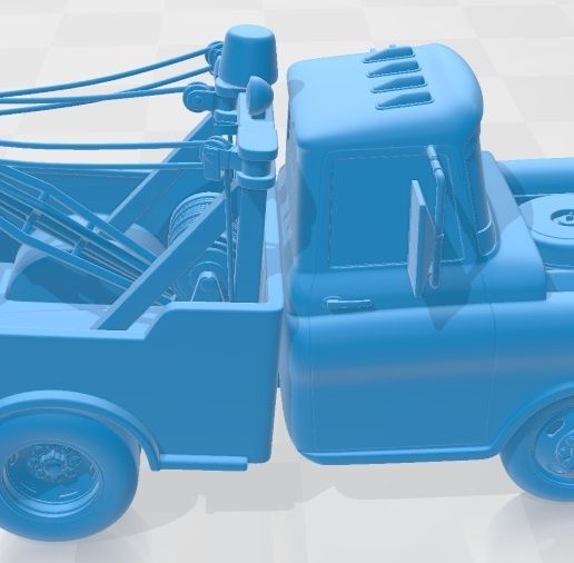 🚗 Tow Mater Cars Printable Car・ 3D File for 3D printing・Cults