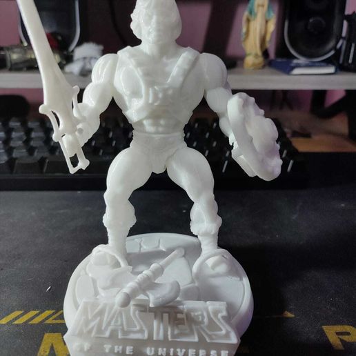 STL file He-man Figure 👽 (OBJ)・3D print design to download・Cults