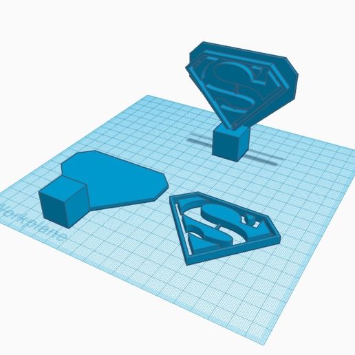 👨 Super Man Trophy・Free 3D File for ・Cults