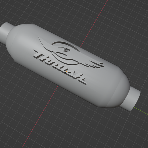 🥵 1/25 Scale Thrush Glasspack Exhaust Muffler - Hot Rod Part・ STL File ...