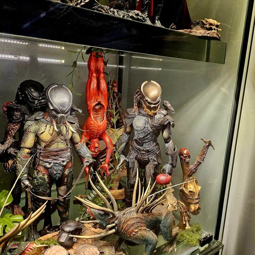 🩸Flayed Trophy Victim – Diorama Model for Predator Displays🩸・3D Print ...