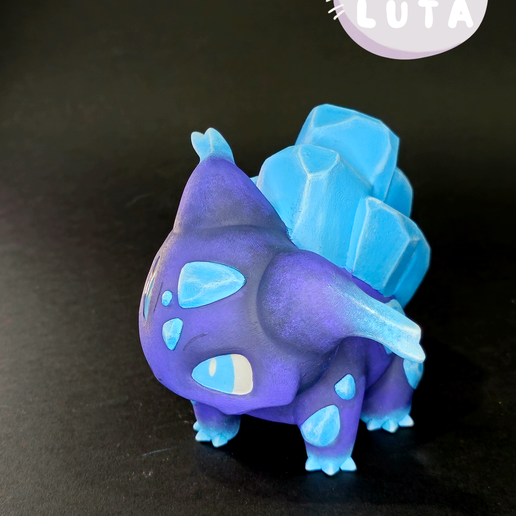 🧊 Ice Ghost Bulbasaur・ 3D File for 3D printing・Cults