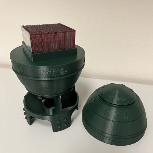 📦 "Mini Nuke" TCG Deck Box・ STL File for 3D printing・Cults