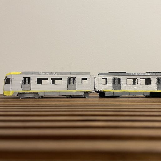 🚇 LA Metro Light Rail Train - 3D print ready・ STL File for 3D printing ...