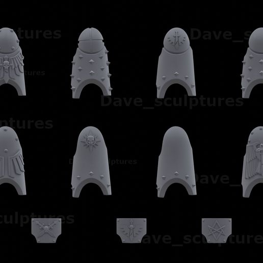 🦵 Tenebris Angeli Veterani Leg Upgrade Set_Presupported・ 3D File for 3D ...