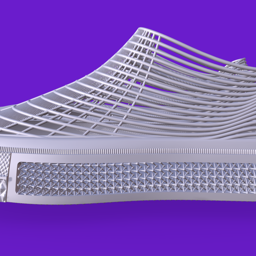 STL file UNISEX CONVERSE 3D PRINTED SHOES SIZE 44 👟 ・3D printable ...