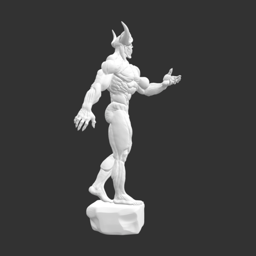 🆒 Horned Infernal Duke・Free STL File for ・Cults