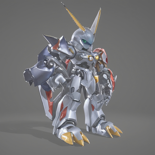 STL file OmegaKnight – 3D Model 🐉 (OBJ)・Model to download and 3D print ...
