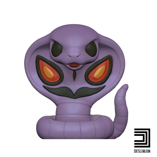 🐉 Arbok Funko Pop toyart Pokemon・ 3D File for 3D printing・Cults
