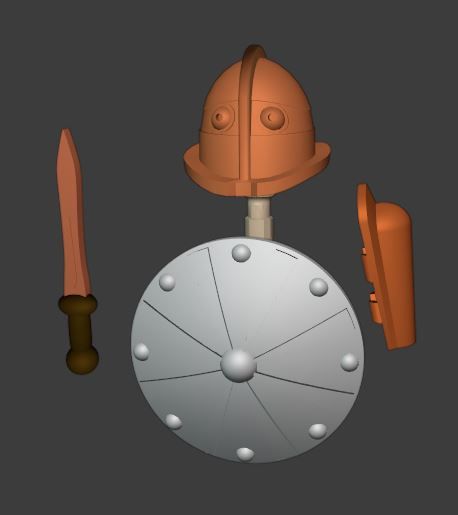 samnite gladiator weapons