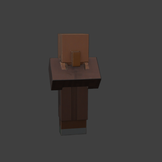 🦸 Minecraft Villager・ STL File for 3D printing・Cults