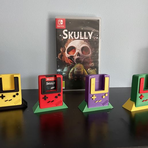 🛒 Nintendo Switch Gameboy style cart holders・ STL File for 3D printing ...