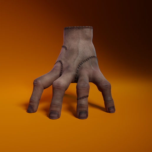 Thing, the hand from Addams Family・ STL File for ・Cults