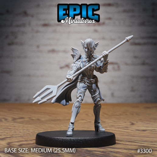 ♀️ Triton Female Set ‧ DnD Miniature ‧ Tabletop Miniatures ‧ Gaming ...